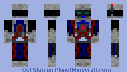 Robo man Minecraft Skin
