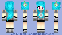 Robot Girl Minecraft Skin