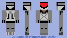 robo man Minecraft Skin