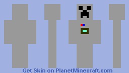 The creeper robot Minecraft Skin