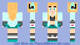 Robot-Girl Minecraft Skin