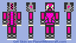 Robot Girl Minecraft Skin