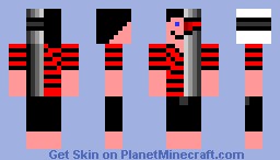 Half-robot, half man Minecraft Skin