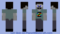 Robot Steve Minecraft Skin