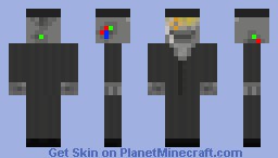Robot In A Suit Minecraft Skin