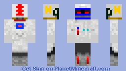 evil robot Minecraft Skin