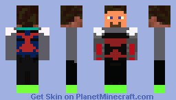 Robotic knight Minecraft Skin