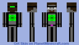 robot steve Minecraft Skin