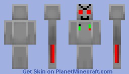 Evil Robot Minecraft Skin