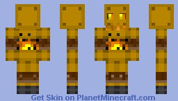 robo space worker Minecraft Skin