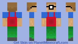 Worker (updated) Minecraft Skin