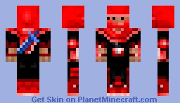 Red Ninja Minecraft Skin