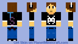 travis head phones Minecraft Skin