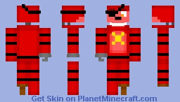 Rockstar Foxy Minecraft Skin