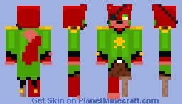 Rockstar Chica Minecraft Skin