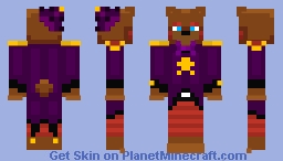 Rockstar Freddy RP Minecraft Skin