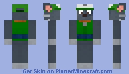 Rocky with his outfit Minecraft Skin