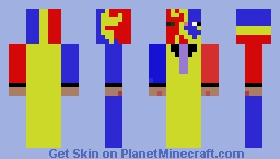 Romanian flag Minecraft Skin
