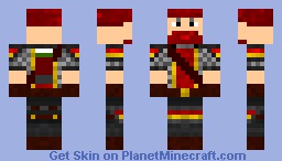 Dwarven Guard with Quiver Minecraft Skin