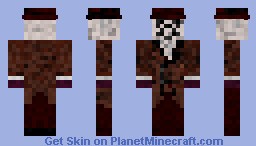 Rorschach Minecraft Skin