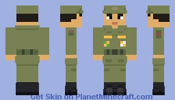 ROTC Fatigues Minecraft Skin