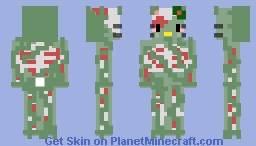 Rotting Zombie Hello Kitty Minecraft Skin