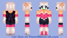 Rouge the Bat 2025 UPDATE ! other outfits descr. Minecraft Skin