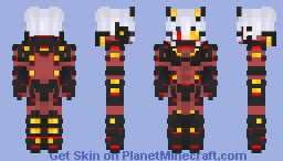 Roxanne in black Minecraft Skin