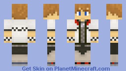 Roxas - Kingdom Hearts Minecraft Skin