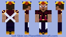Royal Fighter skin Minecraft Skin