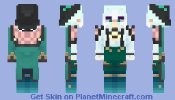 outlander archwarlock rozatte [puyo puyo] Minecraft Skin