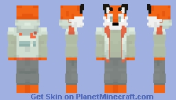 [CUBE FOX] Minecraft Skin