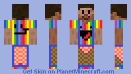 Happy Steve Minecraft Skin