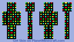 awesome rubix cube skin :D Minecraft Skin