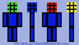 rubix cube guy Minecraft Skin
