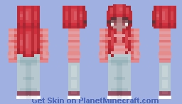 Ruby Red Minecraft Skin