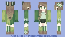 green Minecraft Skin