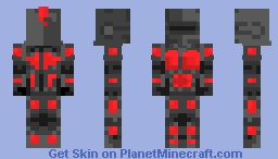 Ruby Knight Minecraft Skin