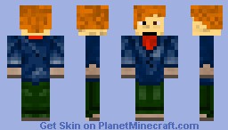 Boy with orange hair by tohomx Minecraft Skin