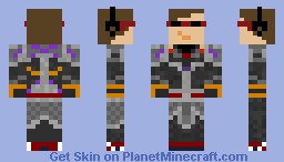 Runescape - Nex Armor Minecraft Skin