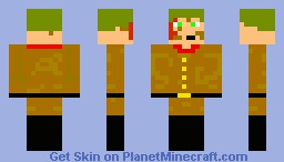 WW2 Russian soldier Minecraft Skin