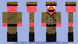 Elmo Wearing Russian Clothing Minecraft Skin