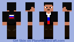 Russian Man Minecraft Skin