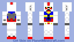 Gundam Minecraft Skin