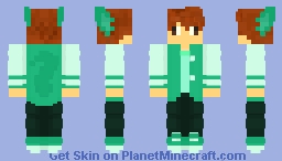 Ryguyrocky - MCC20 Cyan Coyotes Minecraft Skin