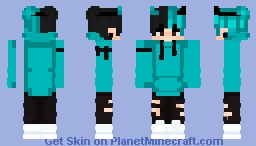 Blue Devil Minecraft Skin