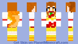 cure custard Minecraft Skin