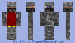 skyrim knight Minecraft Skin