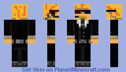 Secret Agent Minecraft Skin