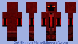 Shrew the Nether Monk Minecraft Skin